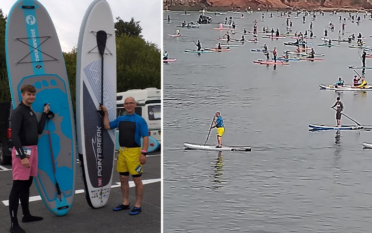 The Great Big Paddle Parade for RNLI Torbay - Maunders Funeral Service