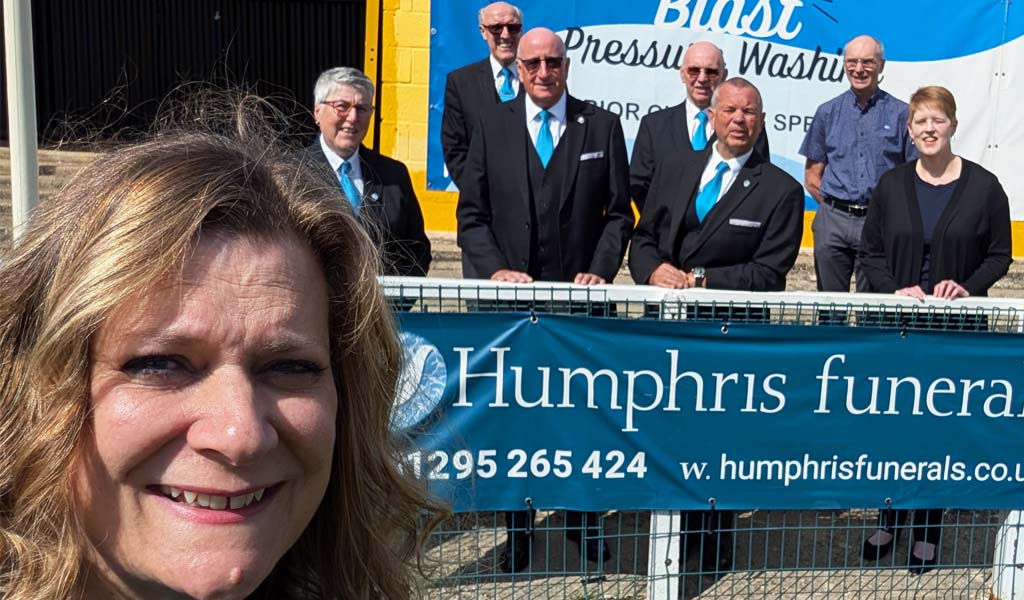 Humphris Funerals celebrates 90 Years of sponsorship with Banbury ...