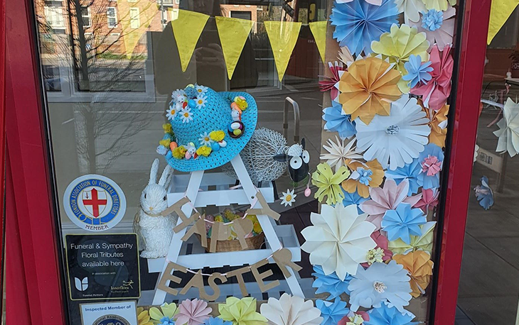 Easter Window - Gillman Funeral Service