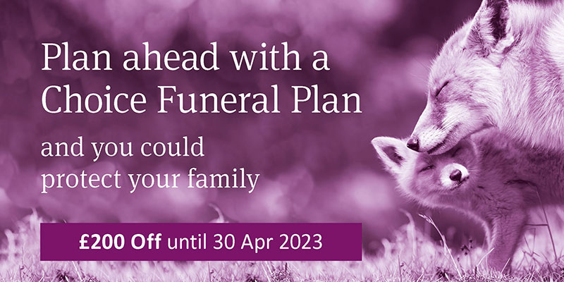 About Choice Funeral Plans - James Brown & Sons Funeral Directors