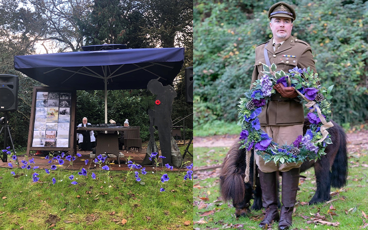 Purple Poppy Animal Remembrance Day - Torbay & District Funeral Service