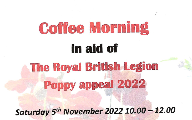 Coffee Morning for The Royal British Legion - Firmager Funeral Service