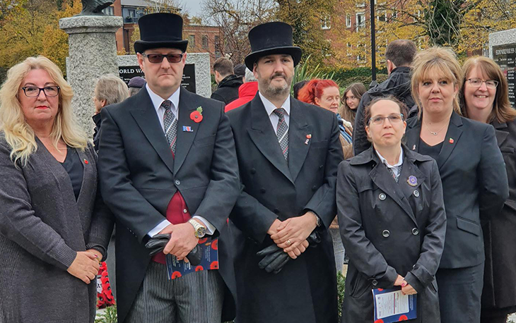 Remembrance Day Parade - Paul Capper Funeral Directors