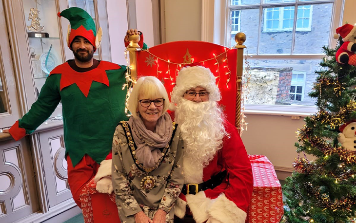 Santa Claus visits Richmond - John Blenkiron & Sons Funeral Directors