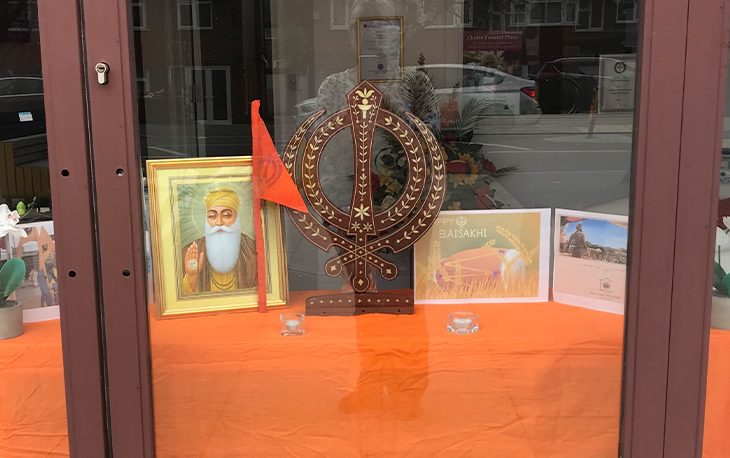 Baisakhi Festival Widow Display - Haven Funeral Services